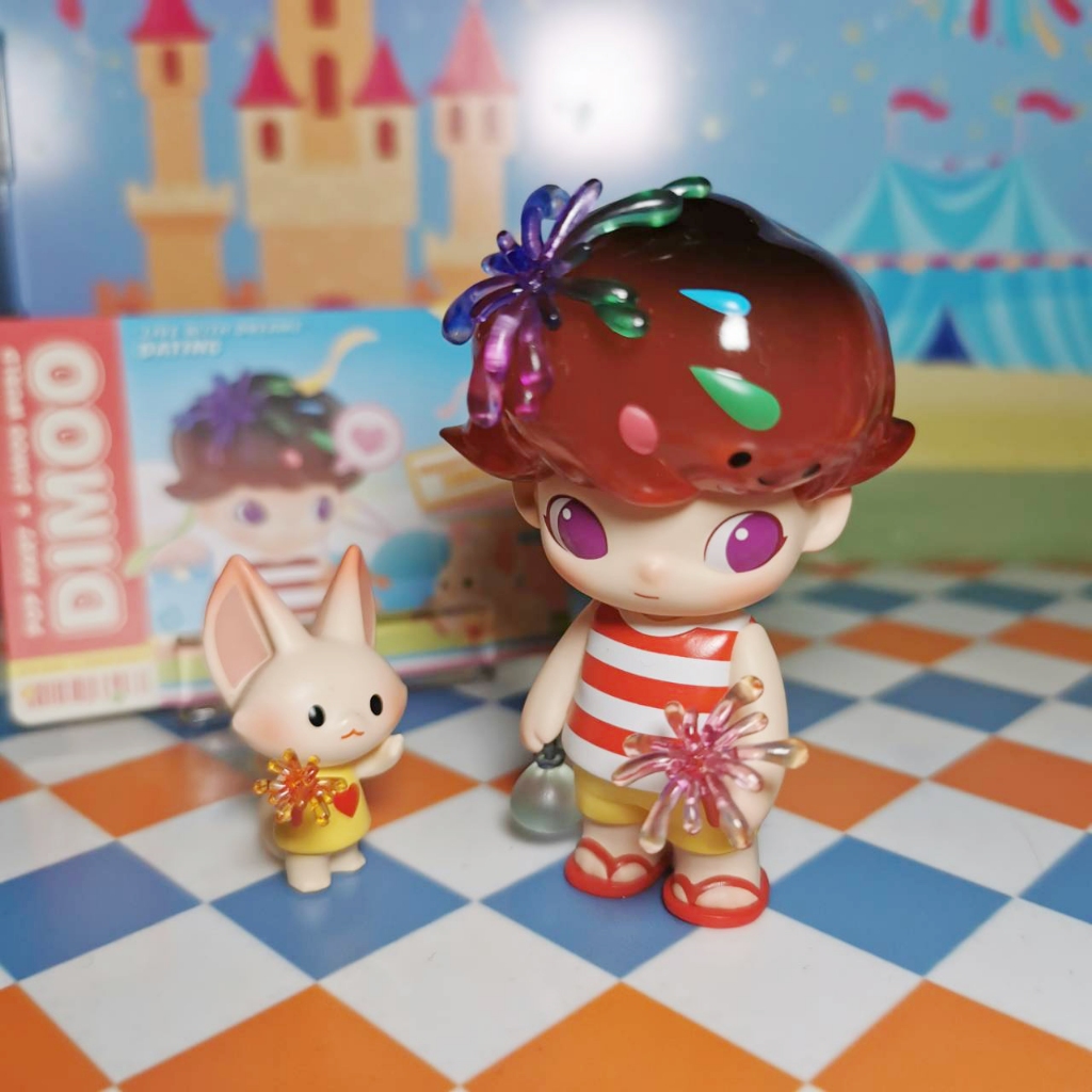 (พร้อมส่ง)(โค้ด VDO ลด 50% เหลือ 145) POPMART Dimoo Dating Series ...