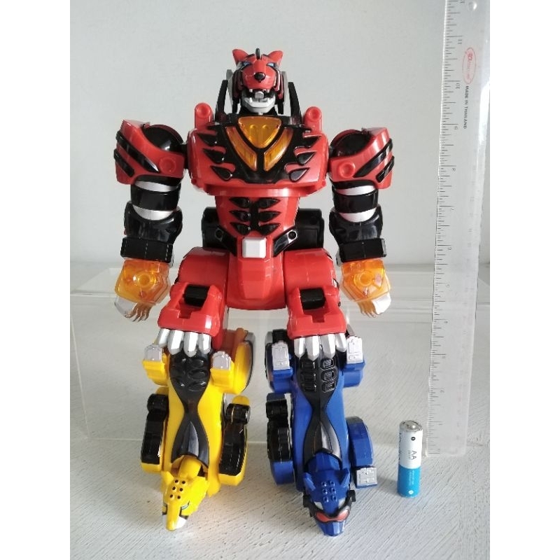 Bandai Jungle Fury Power Rangers Gekiranger DX Geki Touja Megazord ...