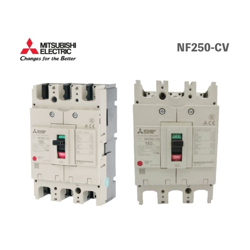 MITSUBISHI MCCB NF250-CV มิตซูบิชิ สวิทซ์ตัดตอนอัตโนมัติ เซอร์กิตเบรกเกอร์ | Shopee Thailand