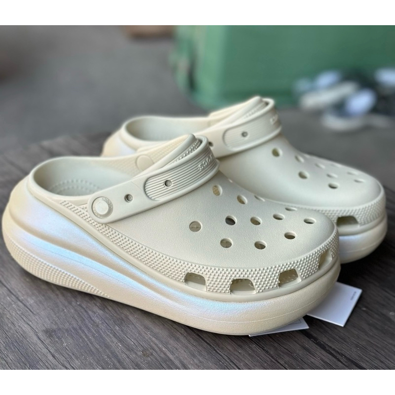 Crocs Classic แท้ รองเท้าแตะ หัวโต ส้นสูง 6cmสุดสวย ดีงานดี สำหรับผู้ ใหญ่ | Shopee Thailand