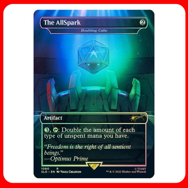 [MTG] Doubling Cube [SLD] [ARTIFACT] [RARE] [FOIL] [ENG] (การ์ดเมจิค / Magic the Gathering) [EDH ...