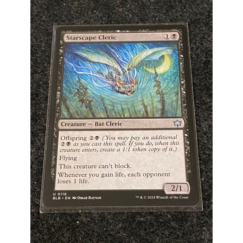 [MTG][BLB] Bloomburrow: Starscape Cleric การ์ดแท้ Magic The Gathering ...