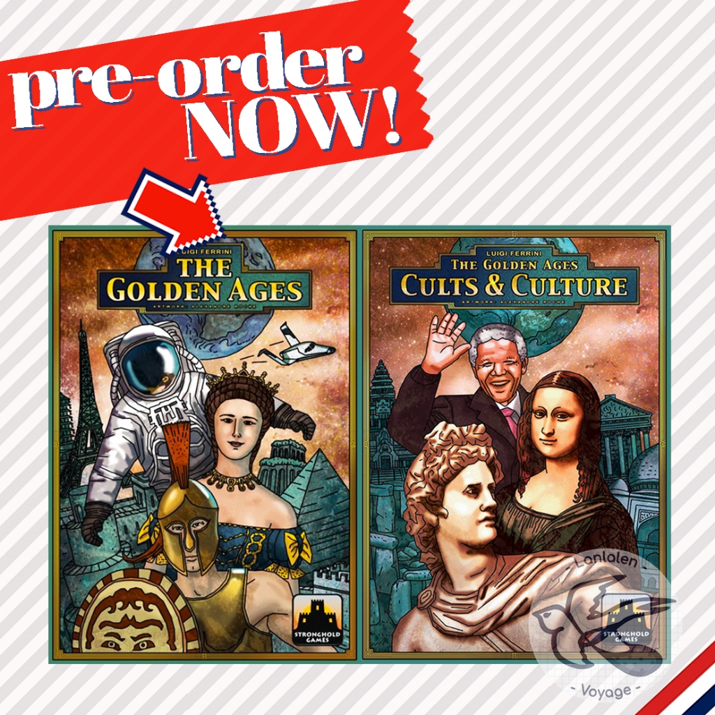[Pre-Order] The Golden Ages / Cult and Cultures Expansion [Boardgame ...