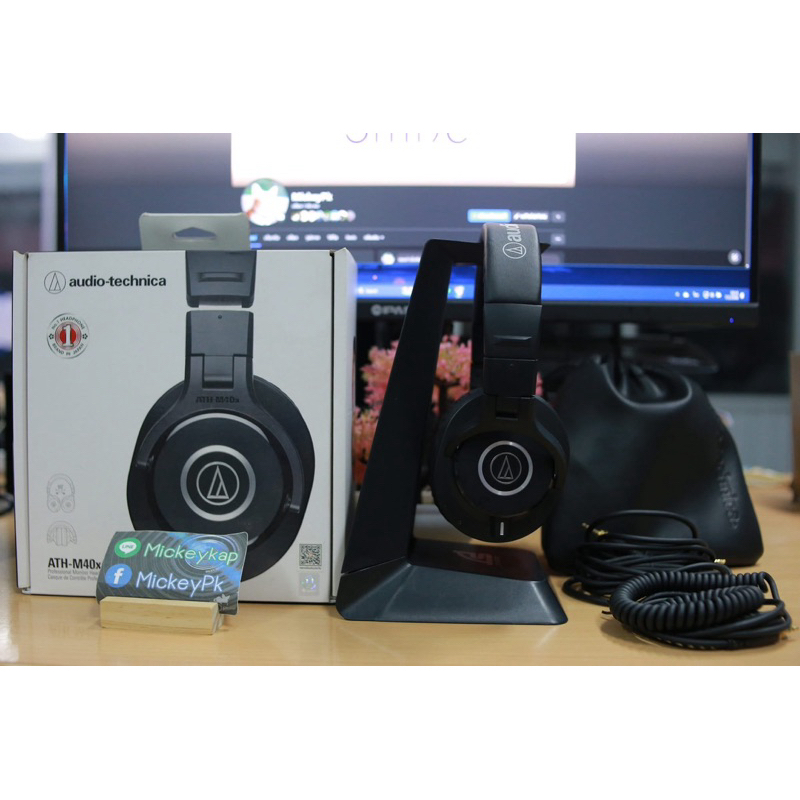 หูฟังมอนิเตอร์ Audio Technica ATH-M40x มือ 2 | Shopee Thailand