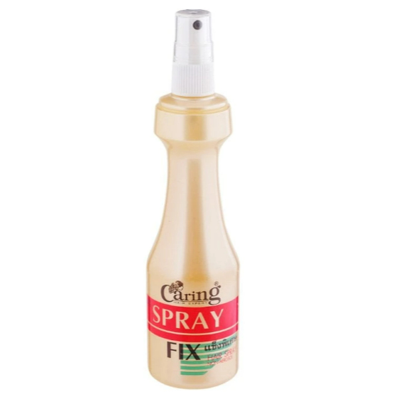 CARING SPRAY FIX Styling แคริ่ง สเปรย์ฟิกซ์ จัดแต่งทรงผม 220 ml ...