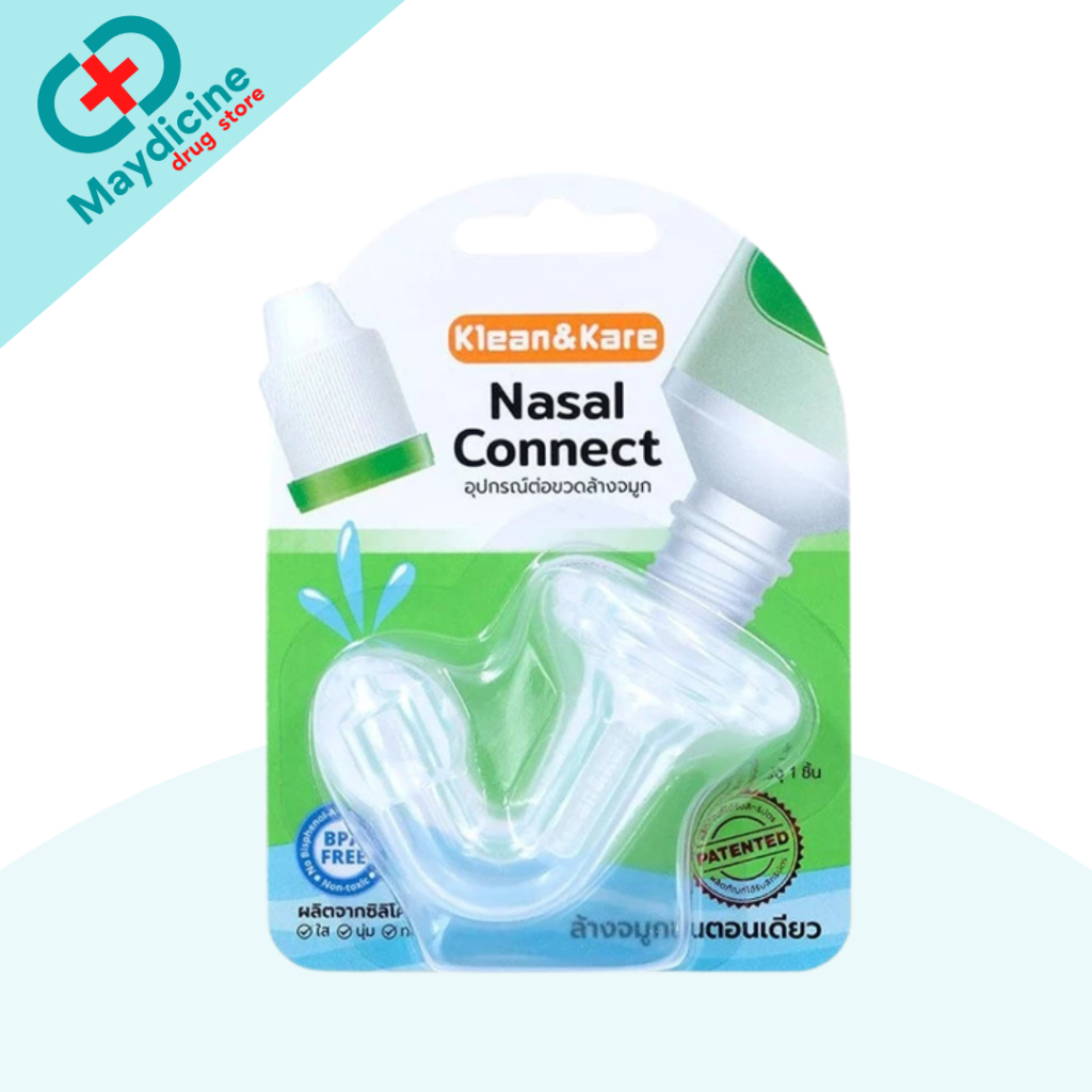 Nasal Connect อุปกรณ์ต่อขวดล้างจมูก Klean & Kare คลีนแอนด์แคร์ นาซาลคอนเนค | Shopee Thailand