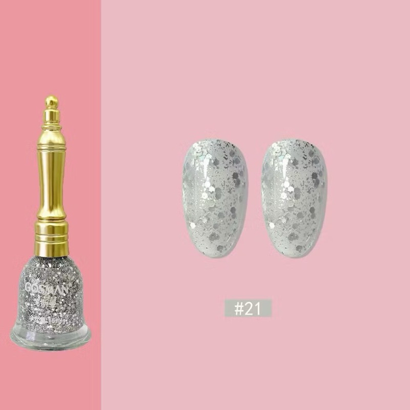 New 2023 สีทาเล็บไม่ต้องอบ Gosman ยาทาเล็บสีนุ๊ดสีธรรมชาติ | Shopee ...