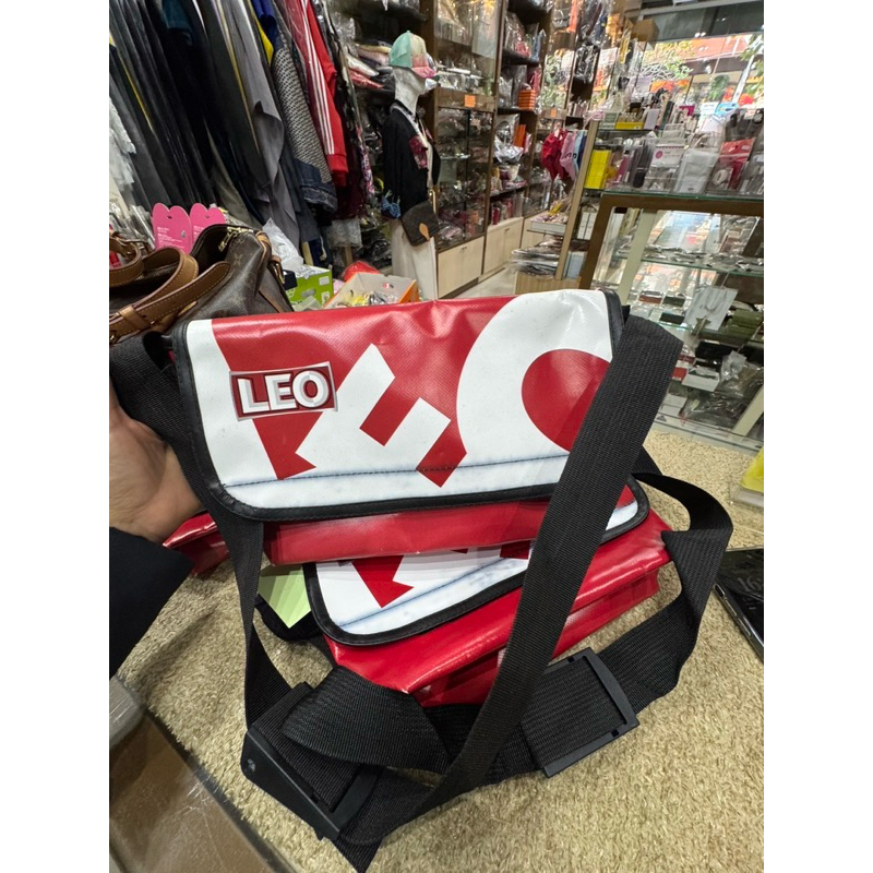 #LEO Belt Bag กระเป๋าคาด อก เบียร์ ลีโอ ของแท้ LEO Bag กระเป๋าคาดอก ...