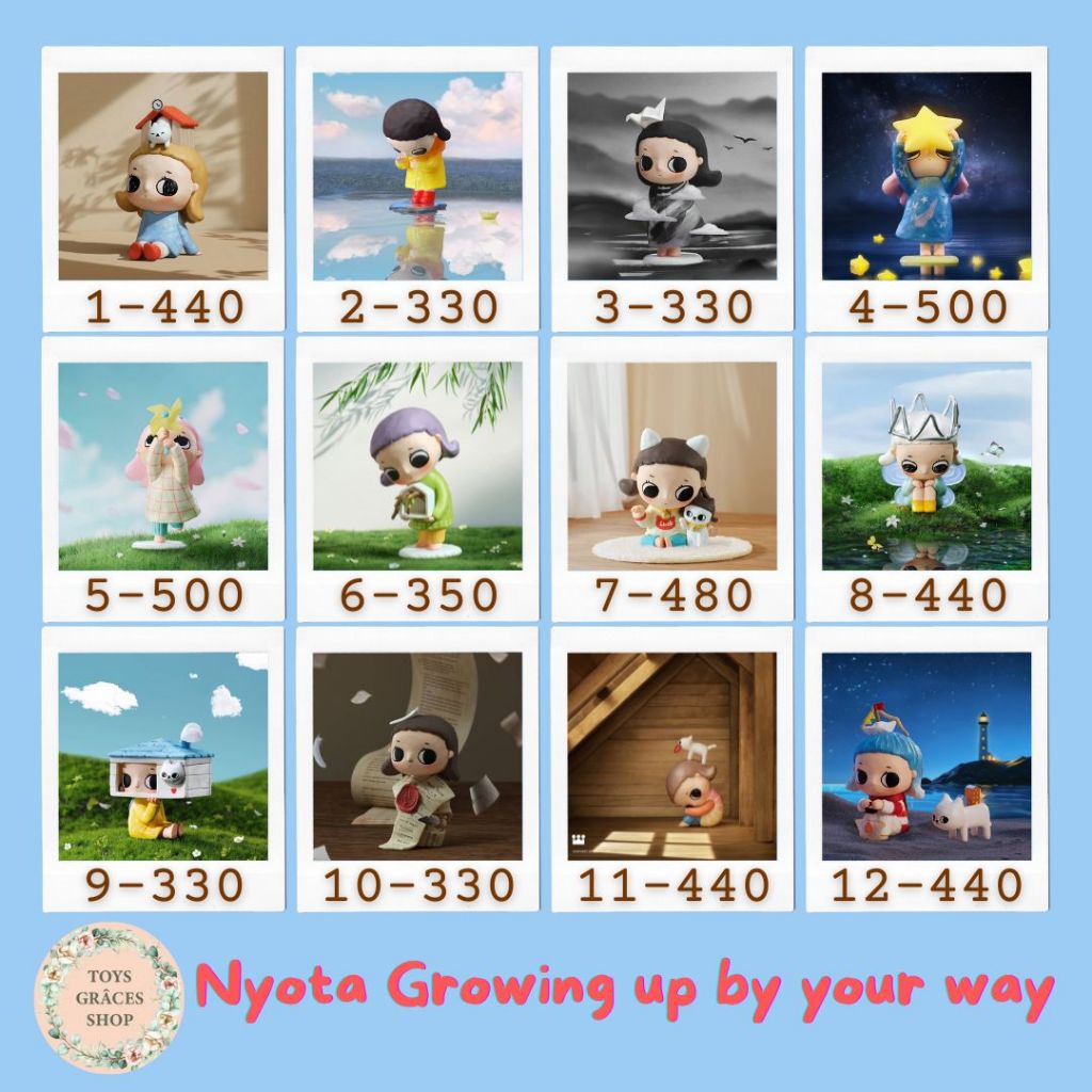⭐️พร้อมส่ง แบบตัวแยกและแบบสุ่ม⭐️ 🐱 Nyota v2 Growing up by Your Way ...