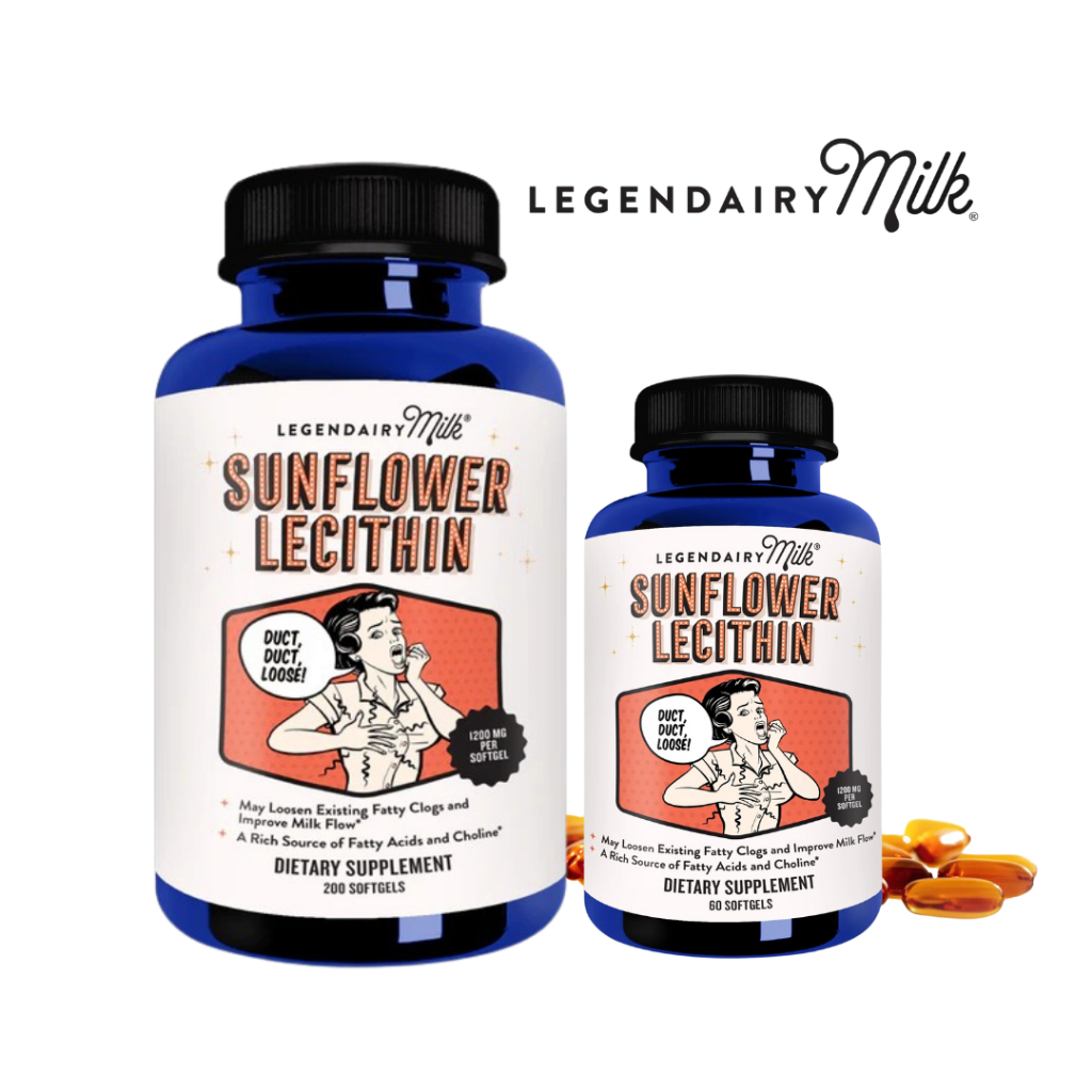 พร้อมส่ง Legendairy Milk Sunflower Lecithin 1200mg of Organic Sunflower ...