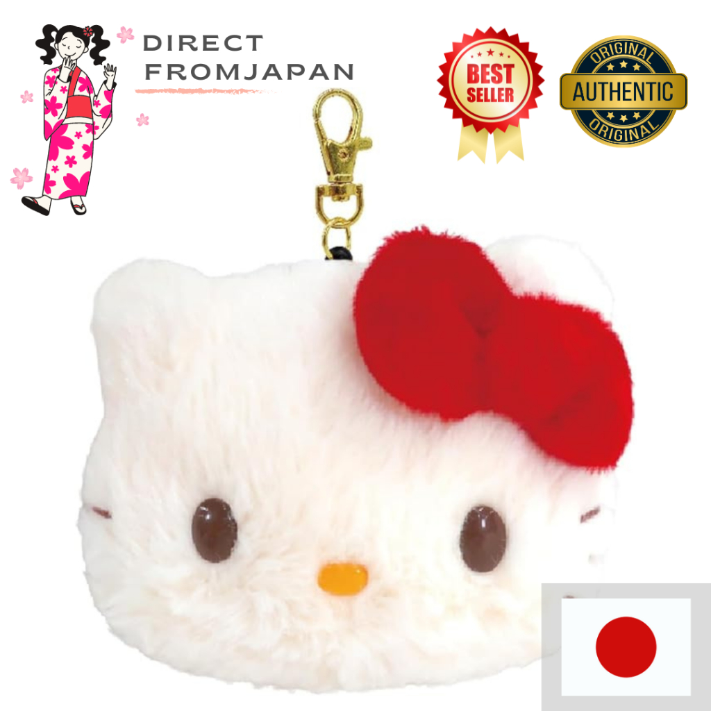 พวงกุญแจเคสการ์ด Sanrio Hello Kitty Face Pass [ส่งตรงจากญี่ปุ่น ...