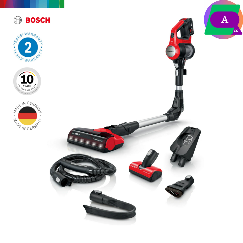 เครื่องดูดฝุ่นไร้สายแบบด้าม BOSCH BBS711ANM | Shopee Thailand