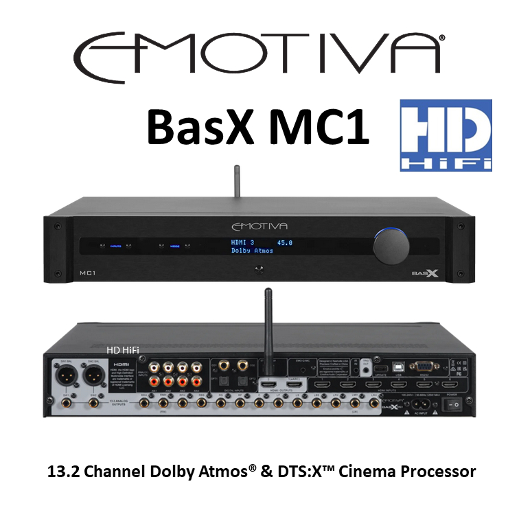 Emotiva BasX MC1 13.2 Channel Cinema Processor | Shopee Thailand