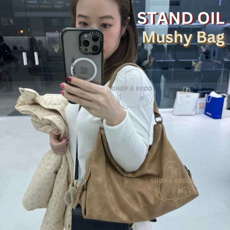 STAND OIL Mushy Bag ของแท้ 100% นำเข้าจากเกาหลี | Shopee Thailand
