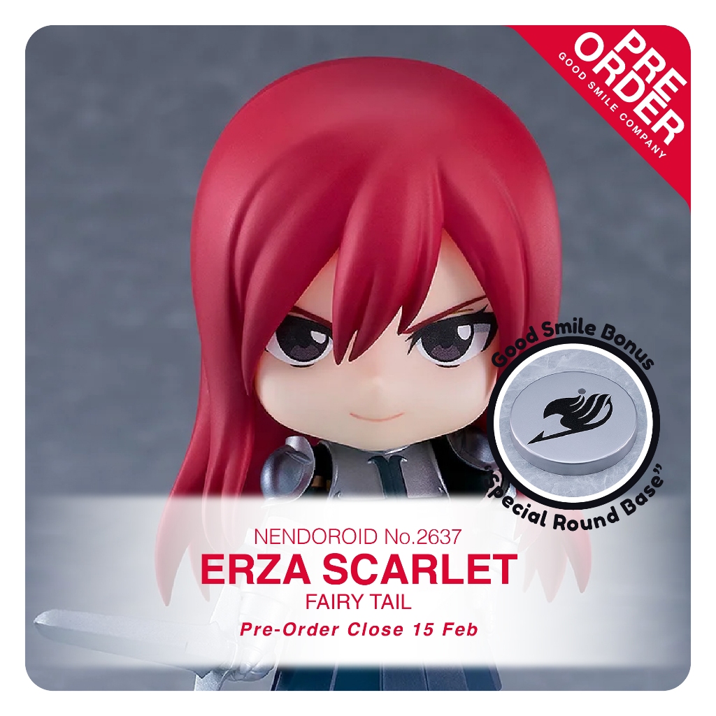 [PreOrder] No.2637 Nendoroid - FAIRY TAIL_Erza Scarlet | Shopee Thailand