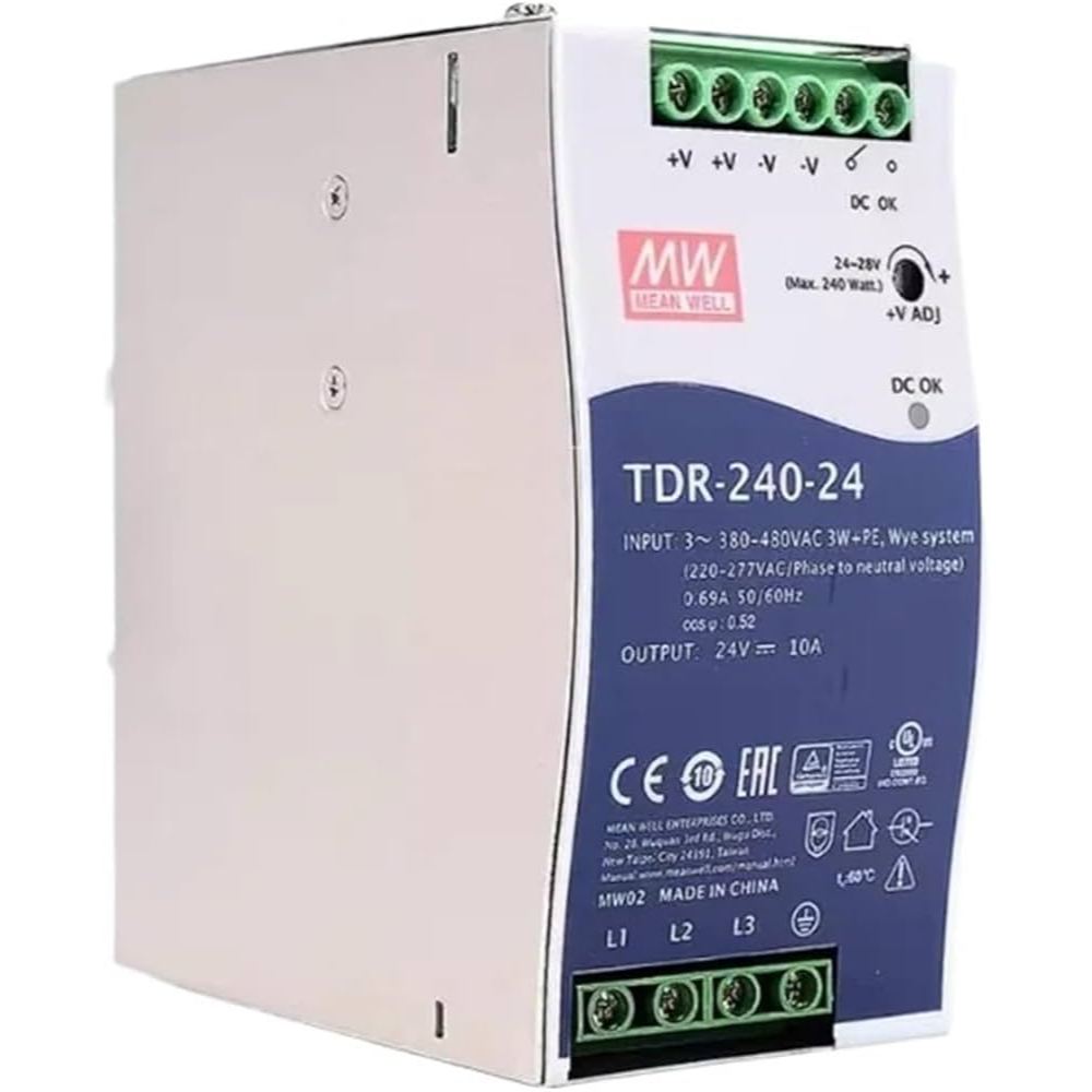 TDR-240-24 : 240W Three Phase DIN Rail with PFC | Shopee Thailand