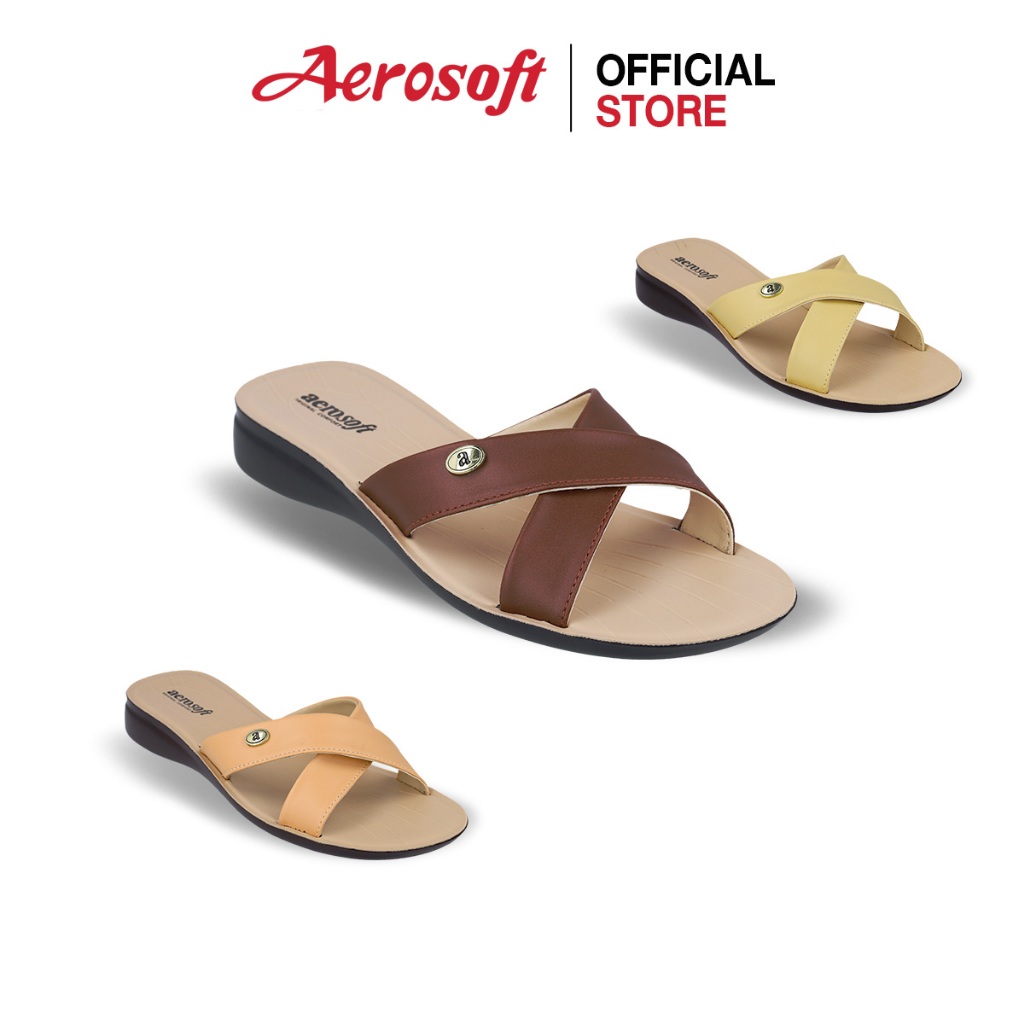 Aerosoft รองเท้าแตะผู้หญิงแอโร่ซอฟรุ่น LC2016 | Shopee Thailand