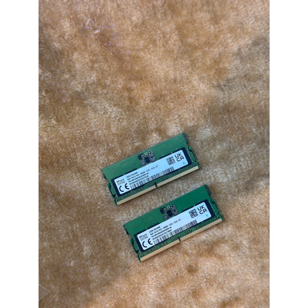 RAM FOR LAPTOP SK hynix DDR5 8GB 5600MHz 1Rx16 PC5 - 5600B | Shopee ...