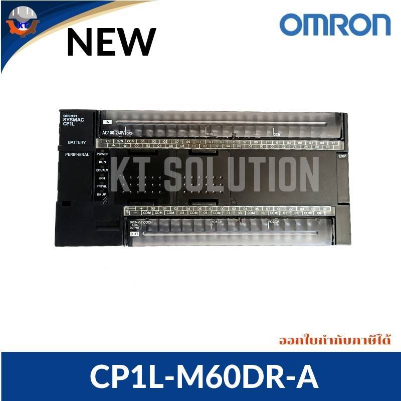 PLC OMRON CP1L-M60DR-A 100-240VAC 36 Input 24 Output Output Relay | Shopee Thailand