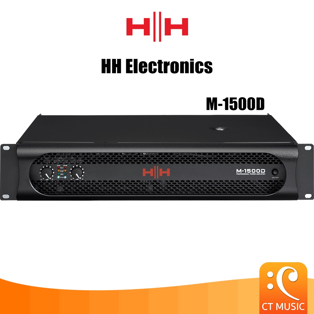 HH Electronics M-1500D เครื่องขยายเสียง M-Series Power Amplifiers ...