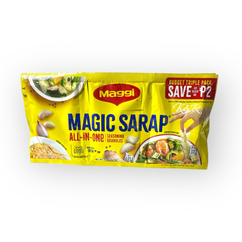 MAGGI MAGIC SARAP ALL-in-One SEASONING GRANULES 6sachets | Shopee Thailand