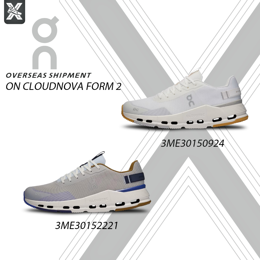 [พร้อมส่ง-พรีออเดอร์] On Cloudnova Form 2 3ME30150924/3ME30152221 กีฬา ...