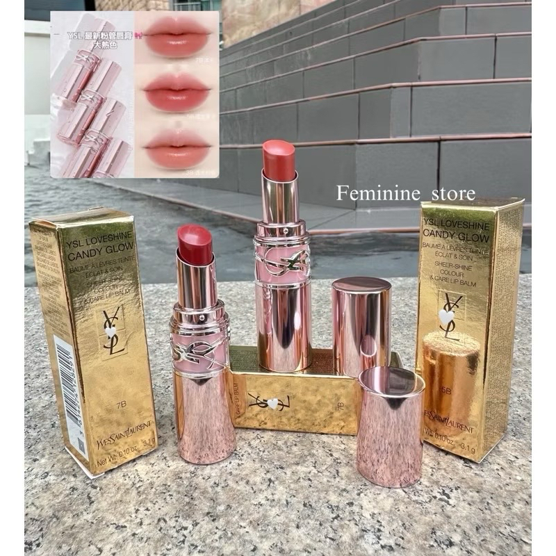 ส่งไว ผลิต2024 ลิปYSL Candy glow /Loveshine Lipstick ขนาด 3.2g | Shopee Thailand