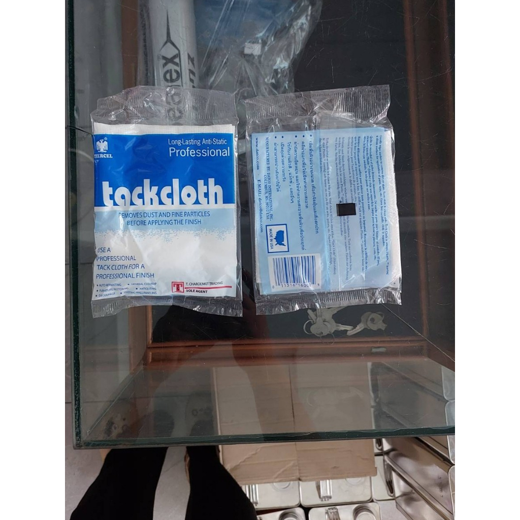 ผ้าเหนียว Tackcloth 1ชิ้น ผ้าเหนียวเช็ดฝุ่น เนื้อผ้ามีความเหนียวสูง ใช้งานได้นาน | Shopee Thailand