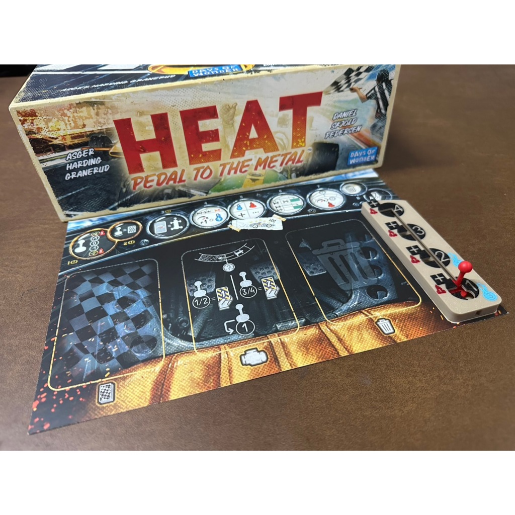 [Plastic] Heat Board Game: 3D Gear - ชุดอัพเกรดเกียร์ สำหรับเกมฮีท ...