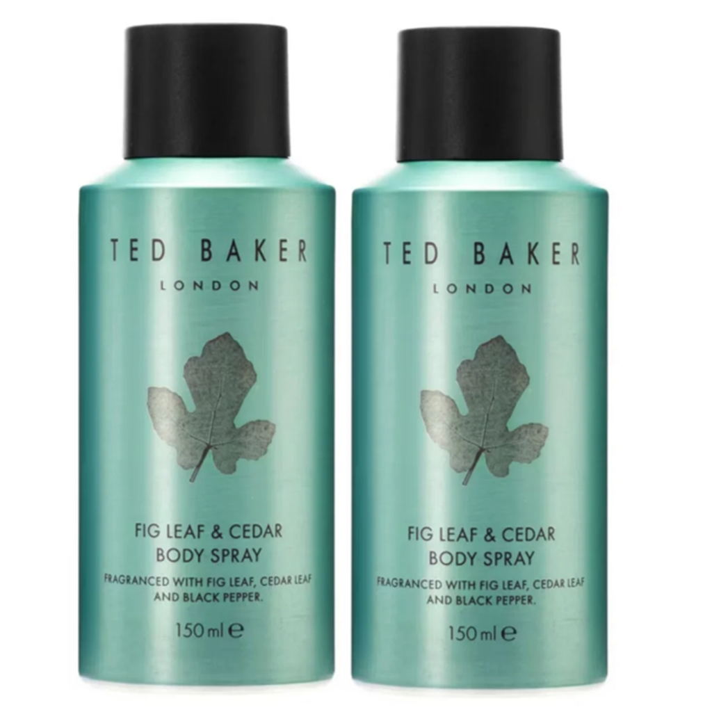 Ted Baker London Fig Leaf & Cedar Body Spray 150ml. เท็ด เบเกอร์ ...