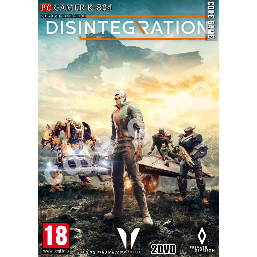 Disintegration แผ่นเกมส์ แฟลชไดร์ฟ เกมส์คอมพิวเตอร์ PC โน๊ตบุ๊ค | Shopee Thailand