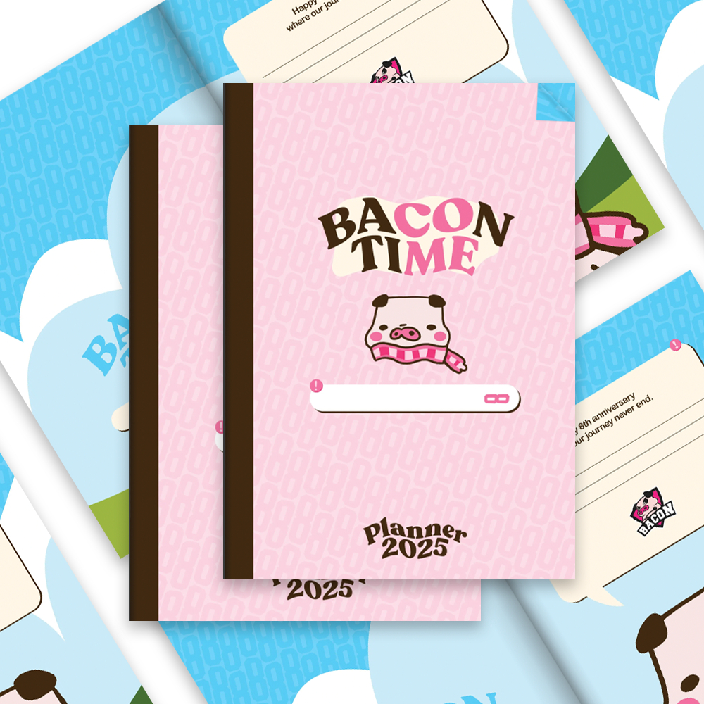 Bac. Planner Book 2025 สมุดแพลนเนอร์ ทีมเบคอนไทม์ Bacon Time | Shopee ...