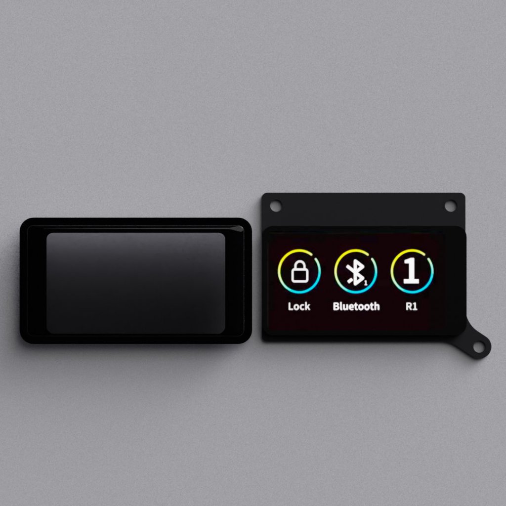 Meletrix Zoom98 [Add-on Part] หน้าจอ 2U Color LCD Modular สำหรับคีย์บอร์ด Meletrix Zoom98 ...