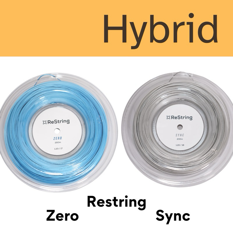 เอ็นเทนนิสไฮบริด Restring Zero / Restring Sync (ตัดแบ่ง) | Shopee Thailand