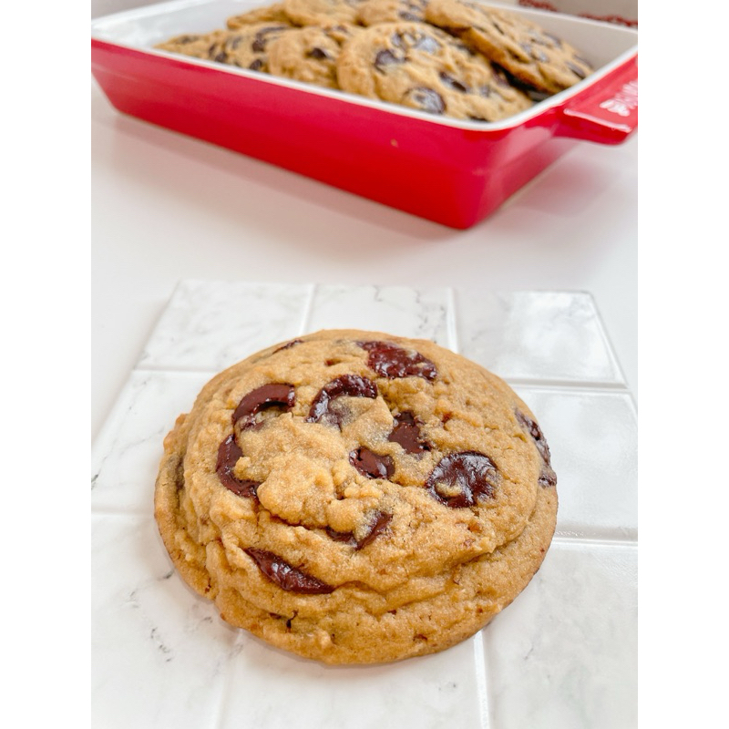 Choc chip Soft cookie big size ของ ChefKiekie วัตถุดิบพรีเมี่ยม Choc ...