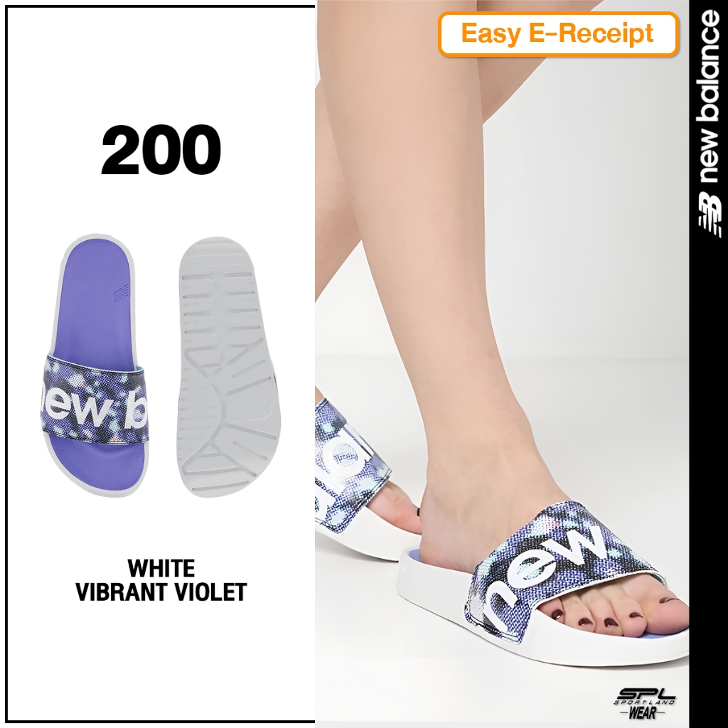 New Balance รองเท้าแตะ รองเท้าลำลอง NB W 200 SWF200FG B (1090) | Shopee ...