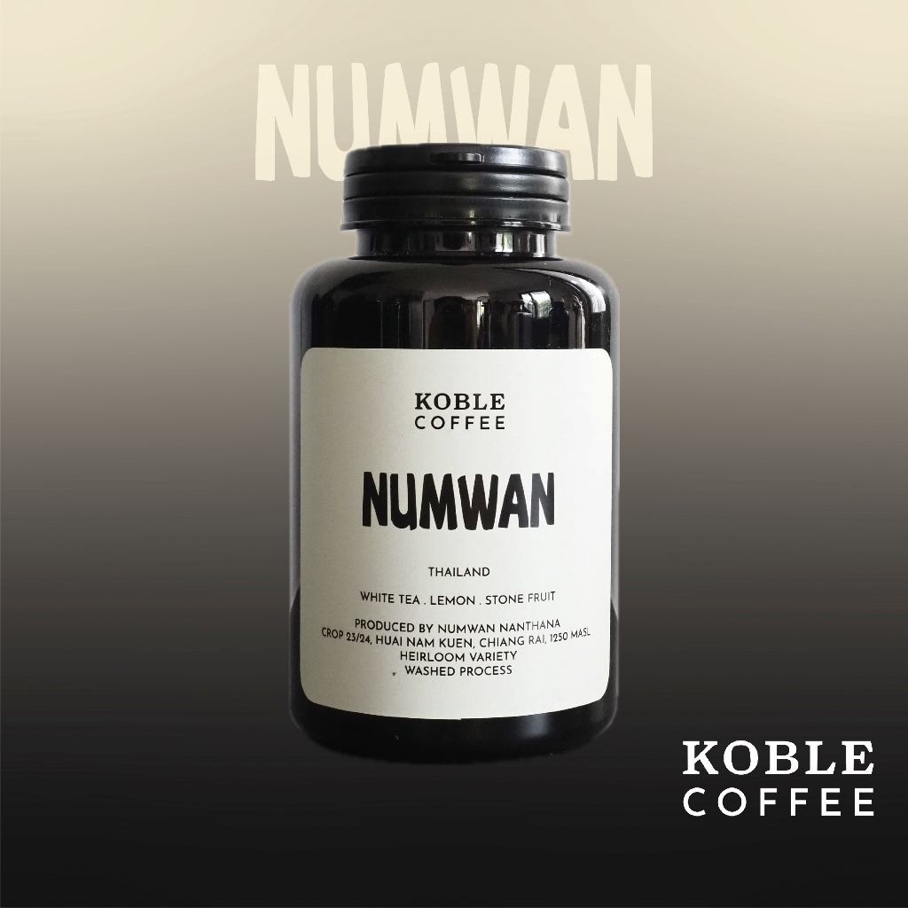 KOBLE เมล็ดกาแฟคั่วอ่อน Thailand Numwan . Washed (Specialty grade - Light roast) | Shopee Thailand