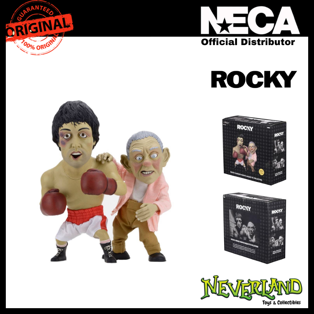 (NECA) Rocky - Rocky & Mickey Puppet Maquette Set | Shopee Thailand