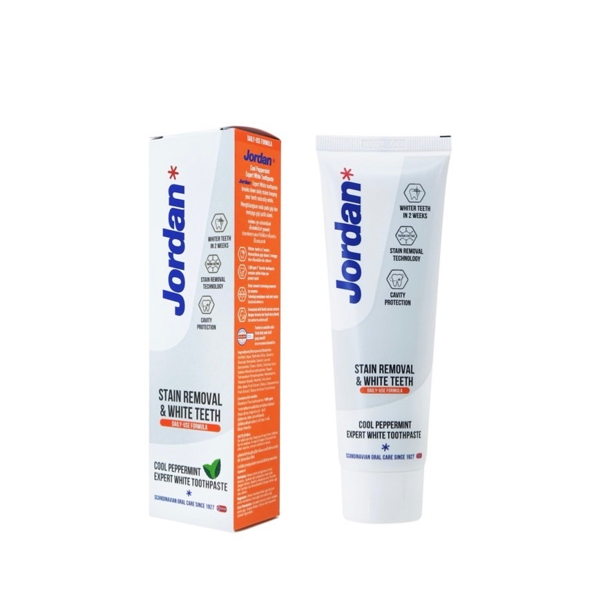 [สินค้าสมนาคุณ งดจำหน่าย ] Jordan จอร์แดน ยาสีฟันผู้ใหญ่ รุ่น Expert ...