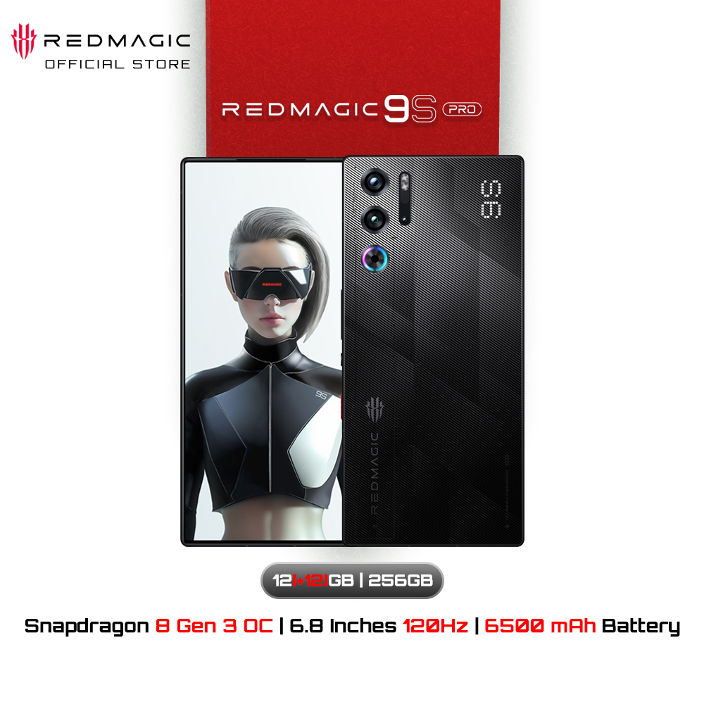 ใหม่! Redmagic 9S Pro (12+256GB/16+512GB) - เรดเมจิก Snapdragon 8 Gen 3 Leading Version | Shopee ...