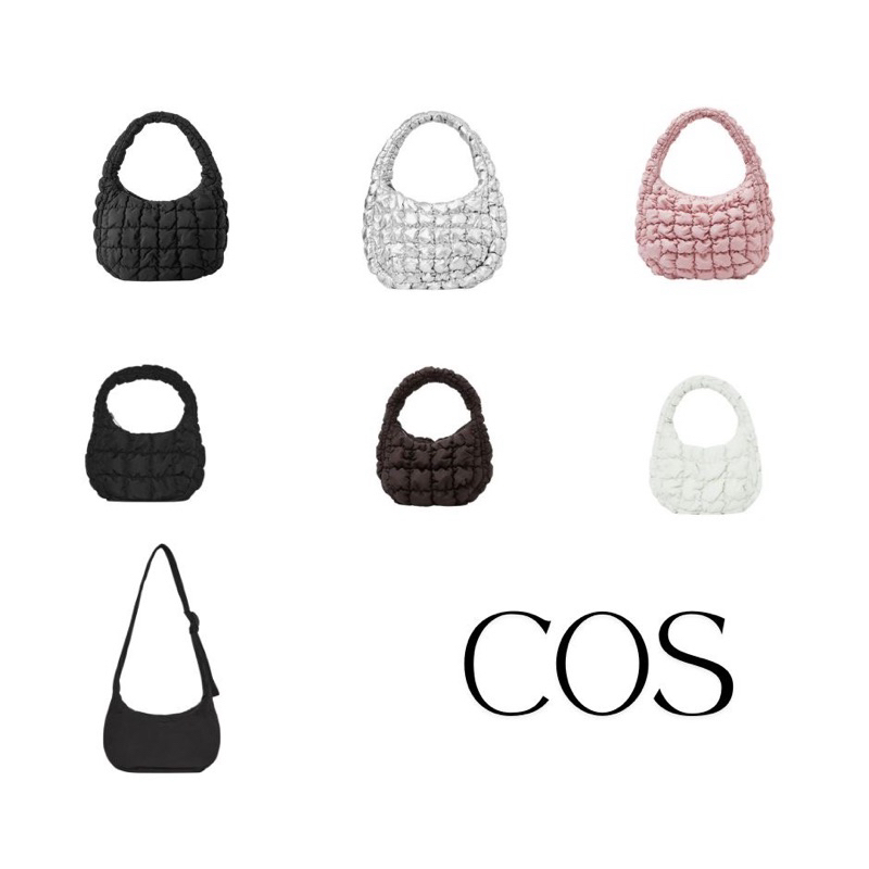 Code VDO & Fashion ลด 30 % พร้อมส่ง COS QUILTED BAG Mini Nano Micro ...