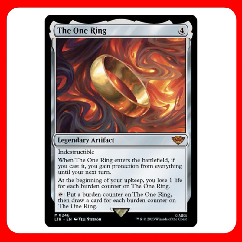 [MTG] The One Ring [LTR] [ARTIFACT] [MYTHIC] [NORMAL] [ENG] (การ์ดเมจิค ...