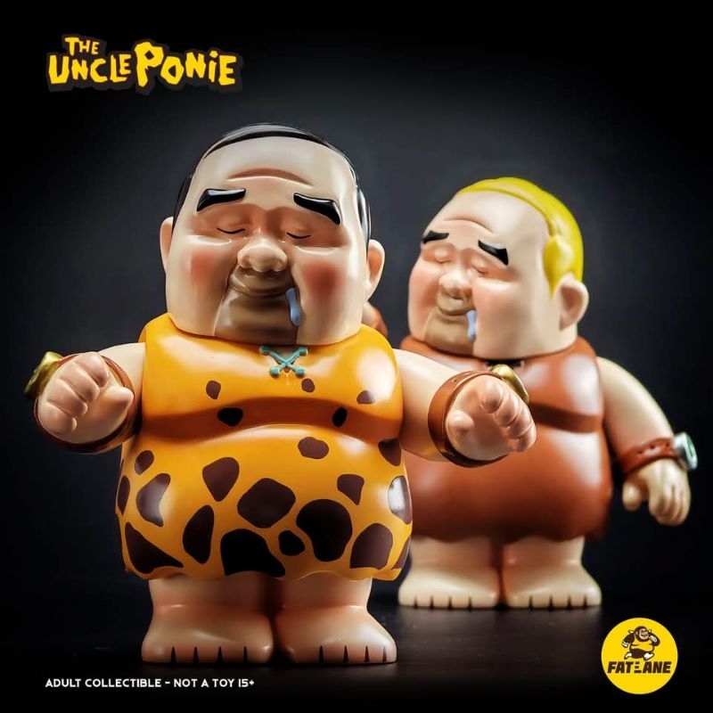 แท้💯 ️ Uncle Ponie Version: 2 (orange color) Artist: Fat Lane | Shopee ...