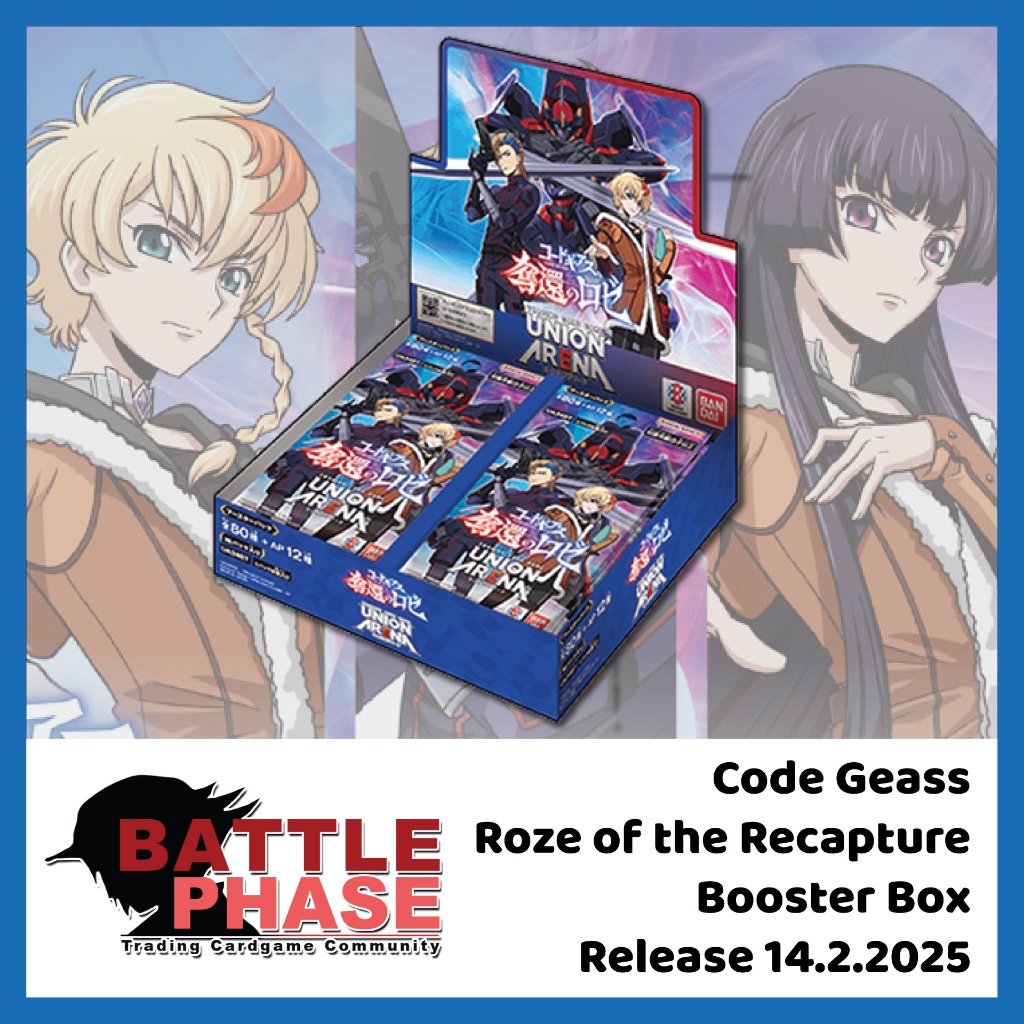[ Union Arena ] Code Geass Roze Booster Box | Shopee Thailand