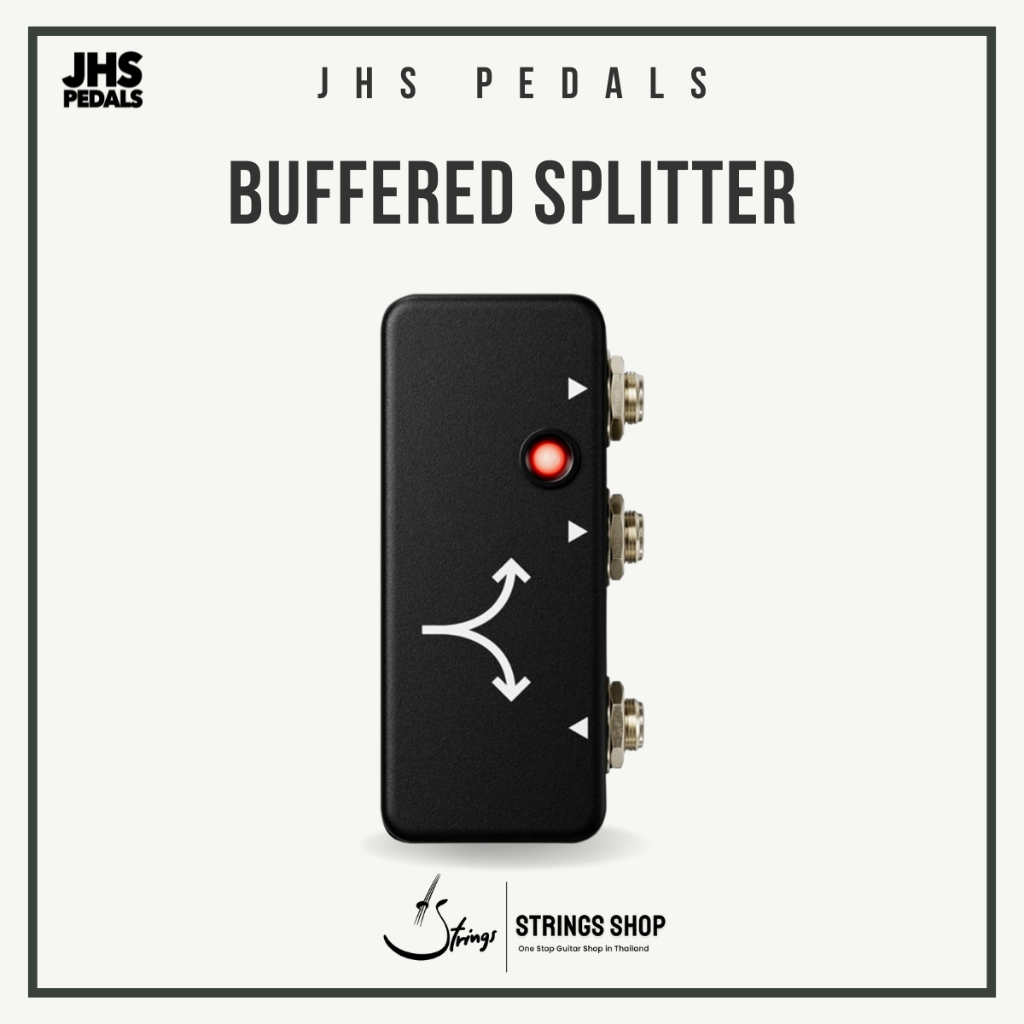 เอฟเฟคกีตาร์ JHS Pedals Buffered Splitter | Shopee Thailand