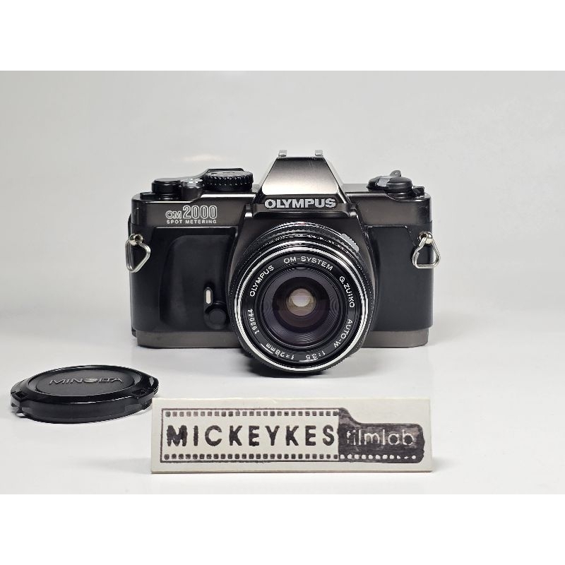 กล้องฟิล์ม SLR Olympus OM-2000 Spot Metering - Lens Olympus Om-System ...