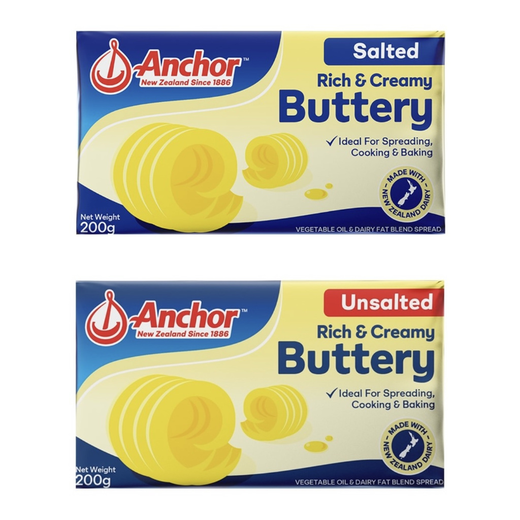 เนยแองเคอร์จืด/เนยแองเคอร์เค็ม(ค่าส่งถูกสุด+มีส่งด่วน)เนยAnchor Buttery ...