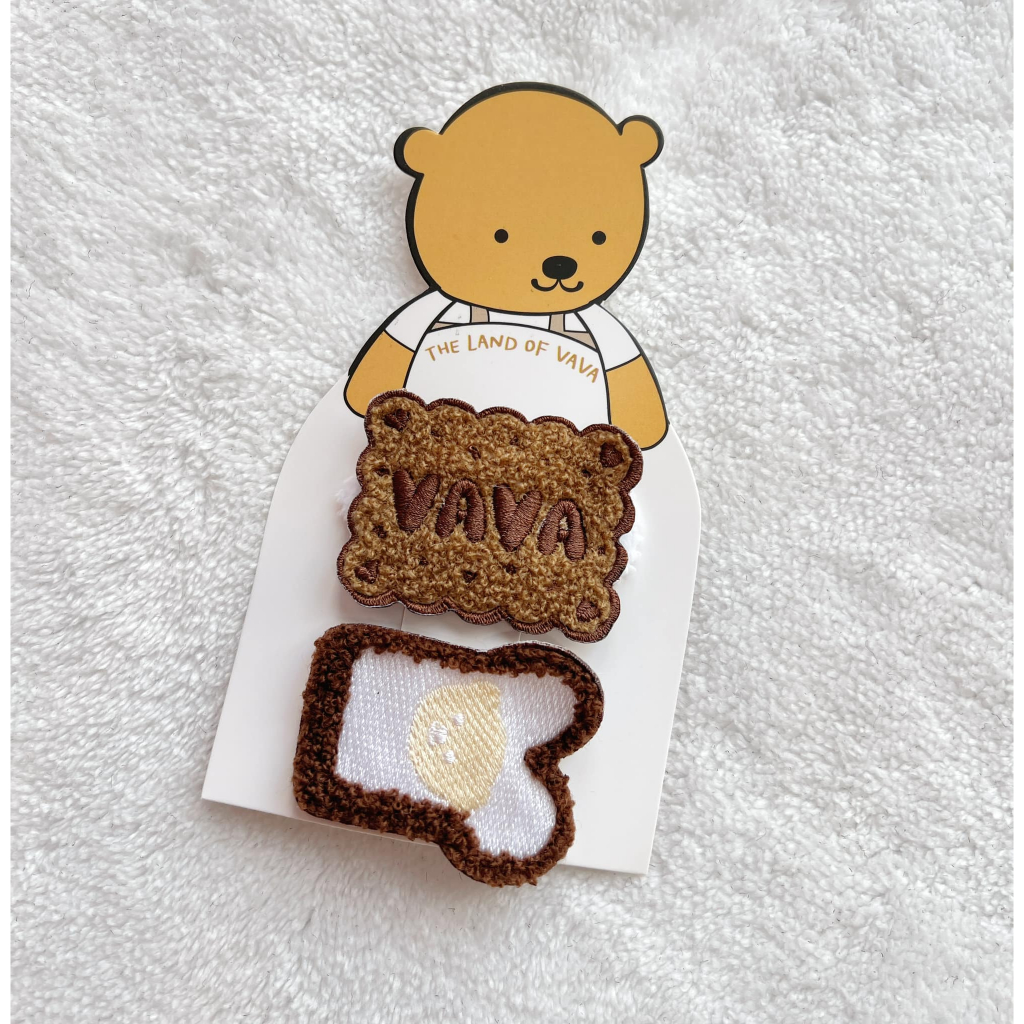 Thelandofvava ACC01 VNXA1103 กิ๊บติดผมเด็ก LITTLE BREAD BAKERY ...