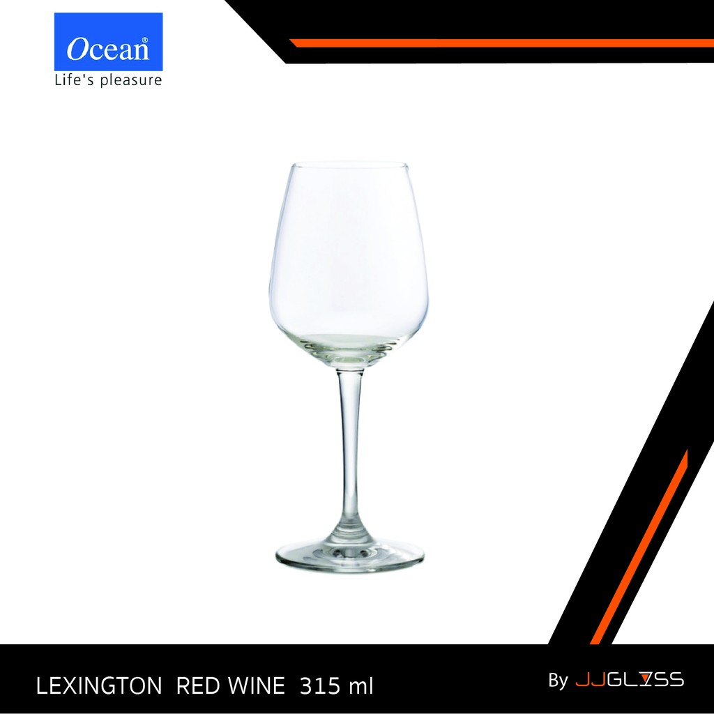 🚚JJGLASS - (Ocean) 1019R11 Red Wine 11oz.(315ml.) - แก้วไวน์แดง แก้วขา แก้วโอเชี่ยน สำหรับใส่ ...