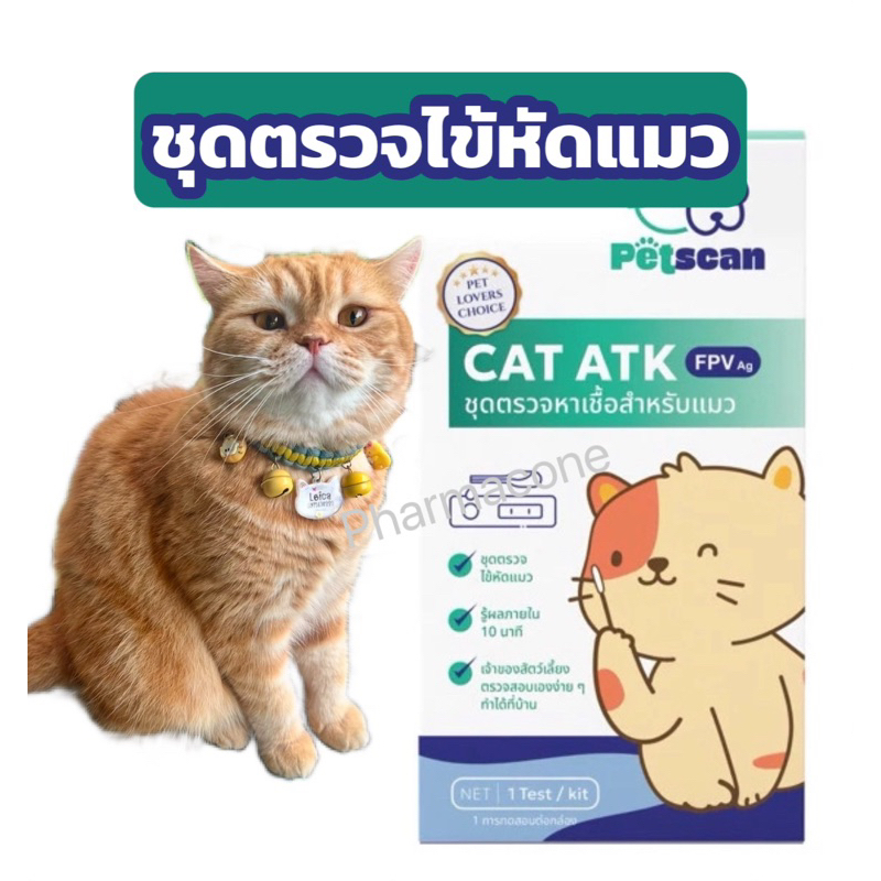 ชุดตรวจ พาโวไวรัสสุนัขCPVและ ไขหัดแมว FPV Test Kit สำหรับการตรวจ ATK หา ...